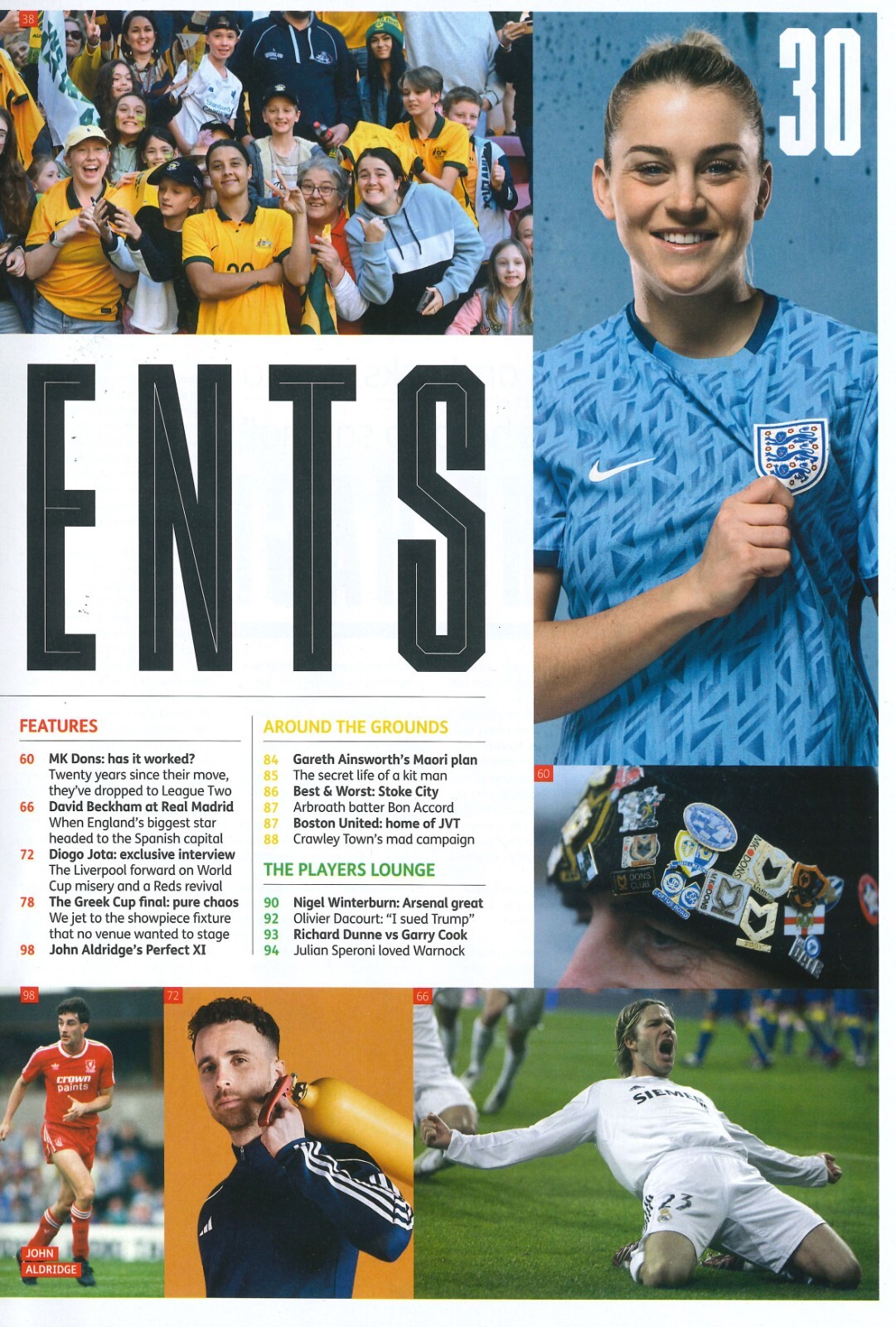 UK FourFourTwo Magazine, Women's World Cup, Lionesses, Football, Summer ...