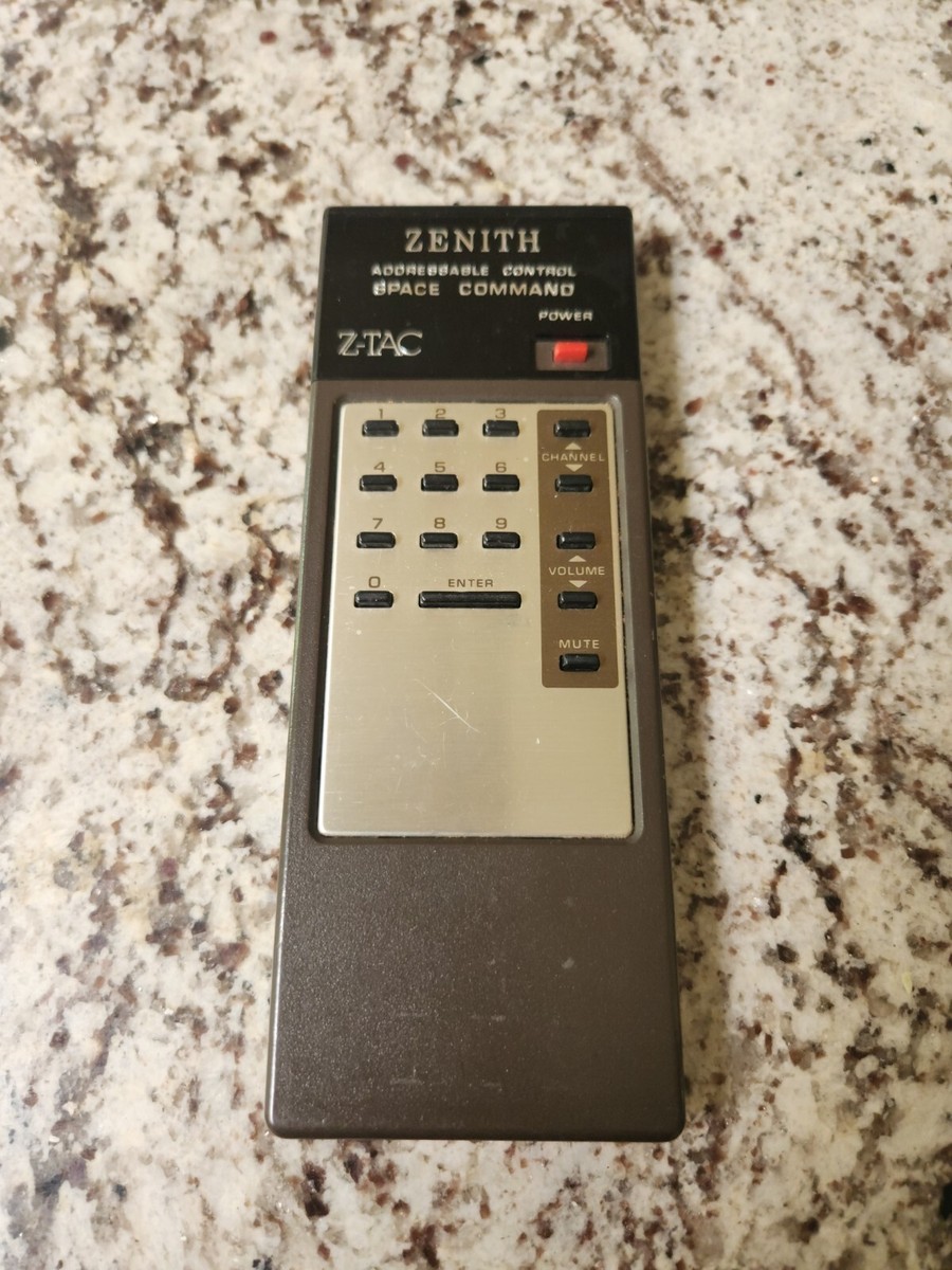 Zenith Space Command Tv Remote Control Vintage Television Exploring