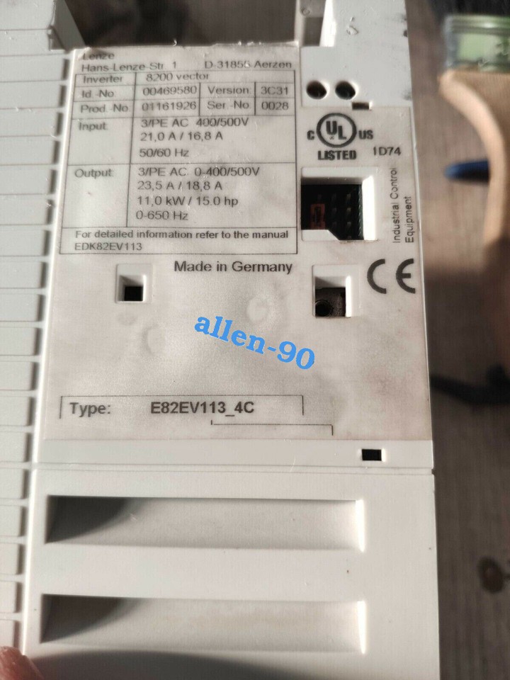 USED LENZE INVERTER E82EV113-4C E82EV113_4CFREE#L/ | eBay