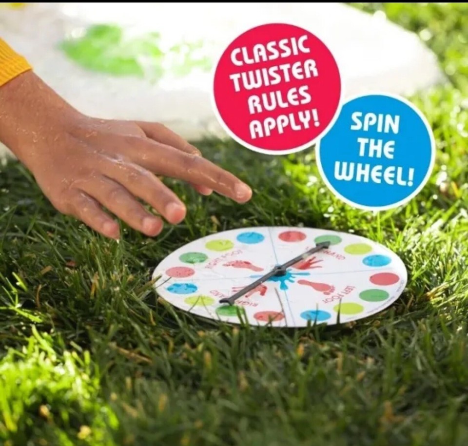 Summer Time with Hasbro Twister Splash Water Game for Kids – Backyard ...