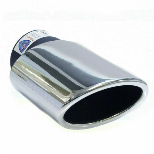 Exhaust Tip Trim Pipe Tail Muffler For Dacia Duster Logan Renault Clio ...