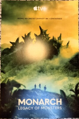 2023 NYCC Apple TV + Monarch Legacy Of Monsters Promo 12 x 18 Poster ...