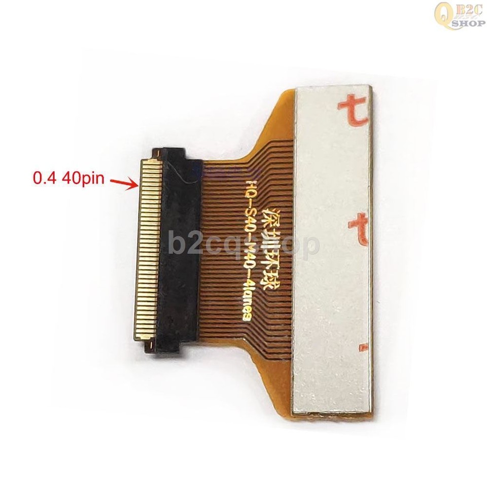 Laptop LCD Screen Connector Converter 40pin 0.4mm to 40pin 0.5mm Edp ...