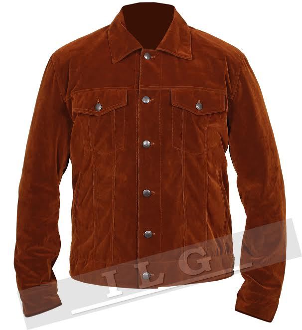 X-Men 2017 Logan Wolverine 3 Hugh Jackman Brown Real Suede Leather ...