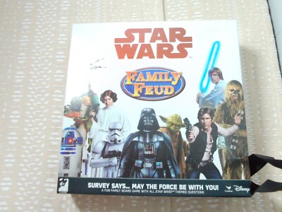 Star Wars Family Feud Trivia Game Game 2017 Used in Box 6+ Disney | eBay