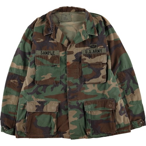 Genuine US military camouflage pattern ripstop BDU military jacket made ...