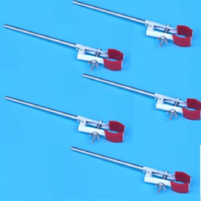 5 Pcs Lab Clamp Retort Prong Jaw 2 Finger 10-50Mm Adjustment，Rubber ...
