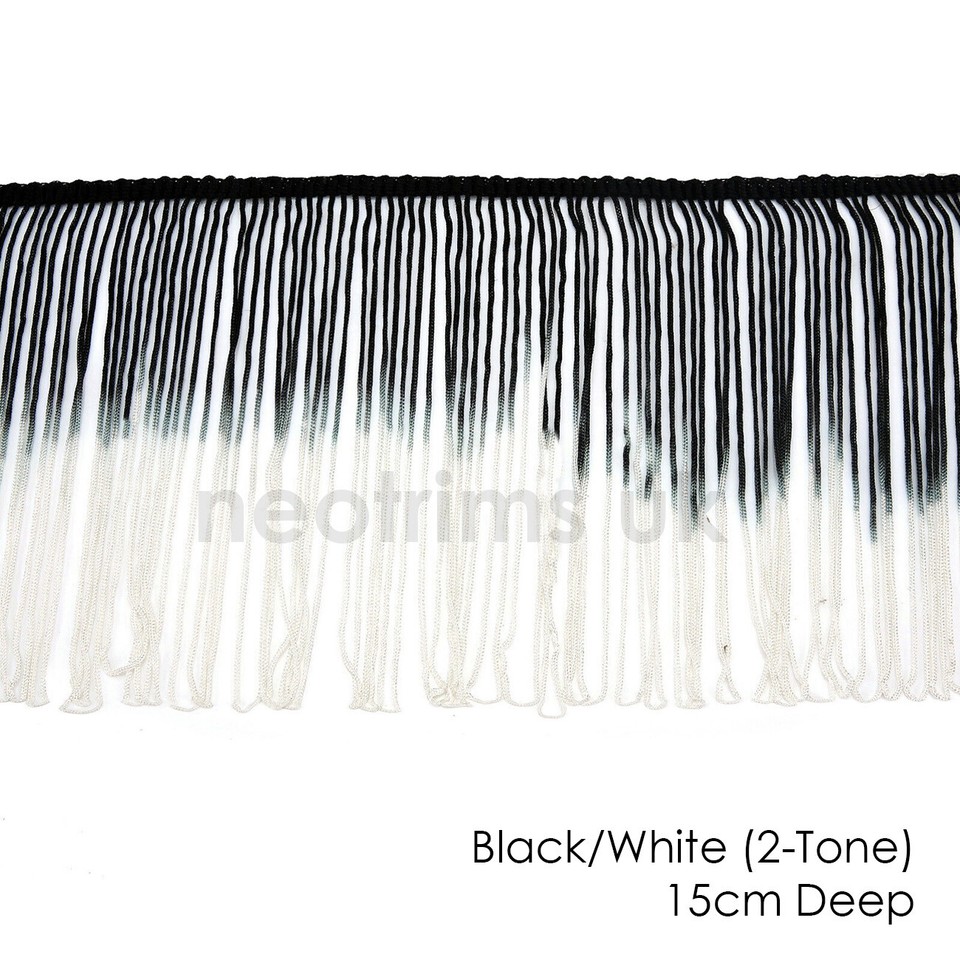 Silky Dress Loop Fringe 15cms Deep Fringing Chainette Trim Curtain,Home ...