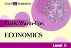 DAILY WARM-UPS: ECONOMICS LEVEL 2 By J. Weston Walch 9780825160820| eBay