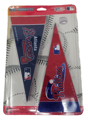 2013 MLB Baseball Mini Pennant Set 4x9 Sealed Cleveland Indians - ALL ...