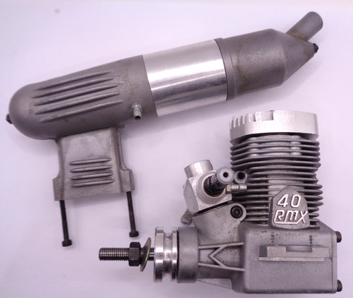 RMX 40 AERO ENGINE WITH MUFFLER EXCELLENT CLEAN CONDITION GETTING ...