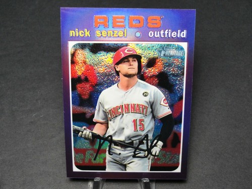 2020 Topps Heritage Chrome #THC-482 Nick Senzel | eBay Australia