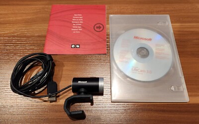 Microsoft LifeCam Cinema 1393 HD 720p Webcam with Microphone | eBay
