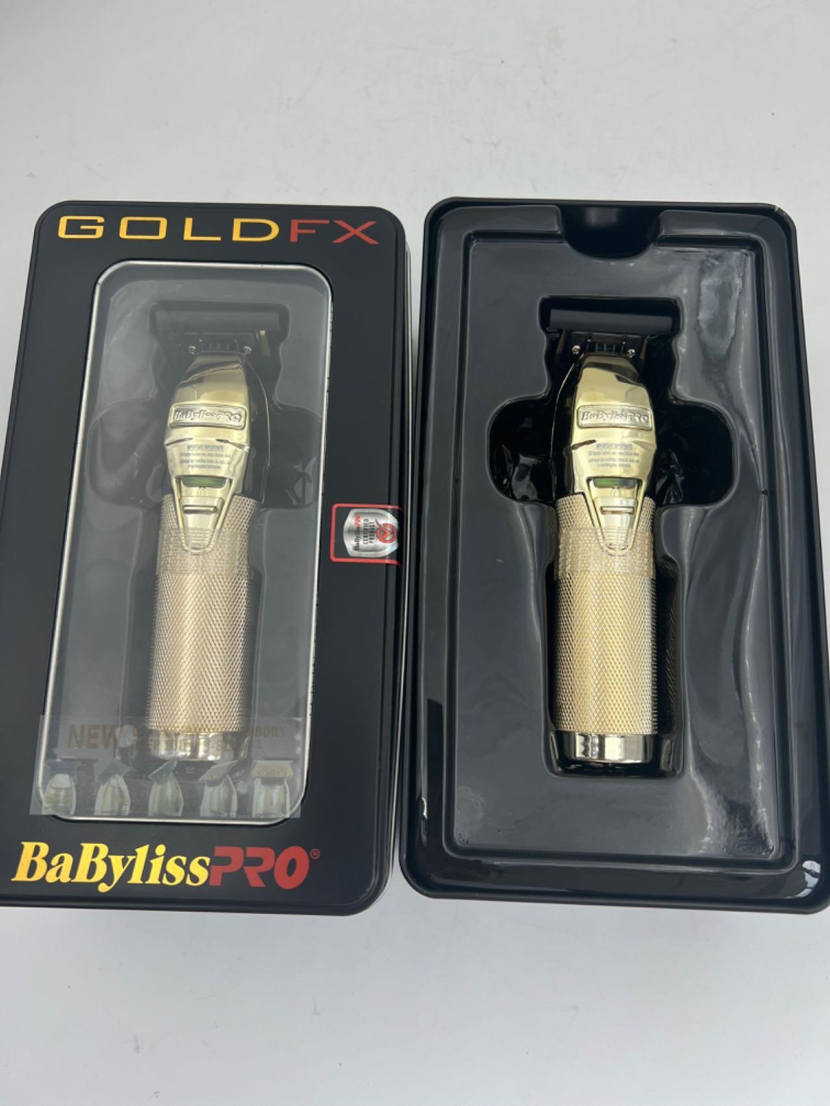 Babyliss Pro Gold Fx FX787G Cord/Cordless Metal Lithium Clipper US ...