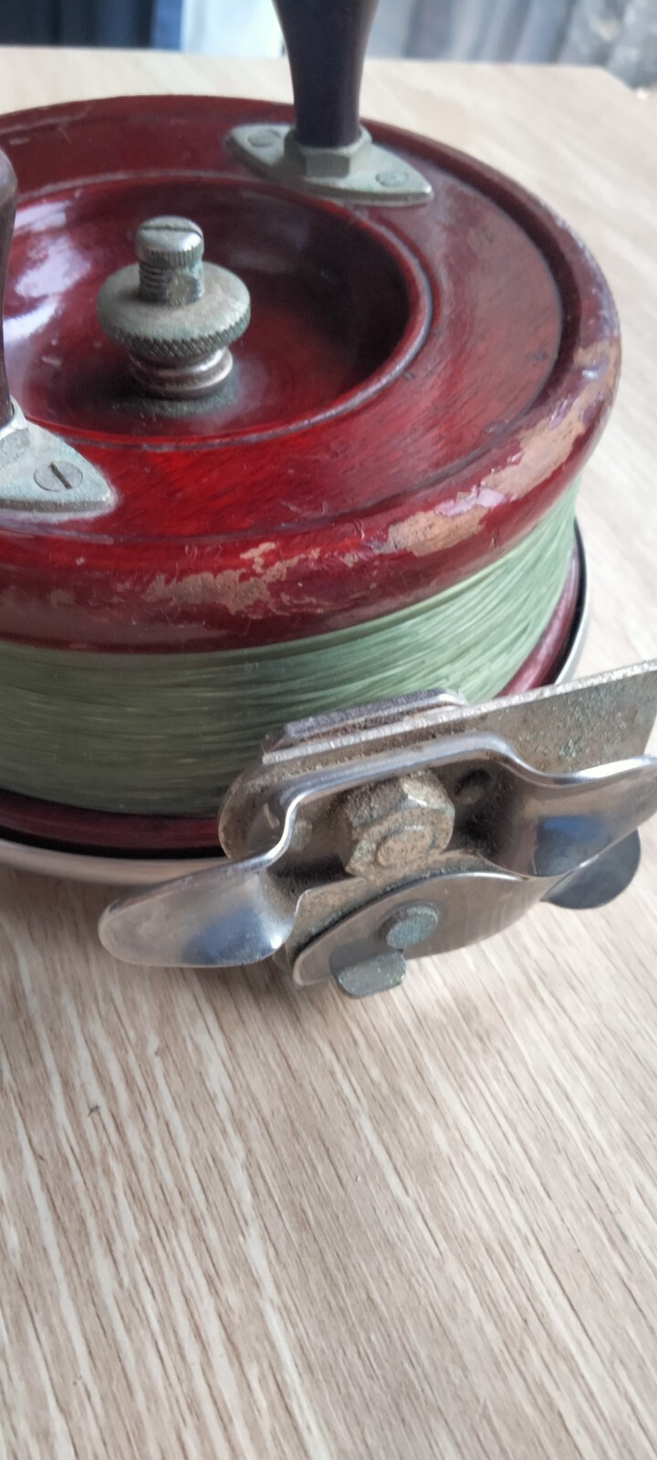 Vintage Alvey 500 Blackfish Reel Rosewood Bakelite Handles C1950s Aust ...