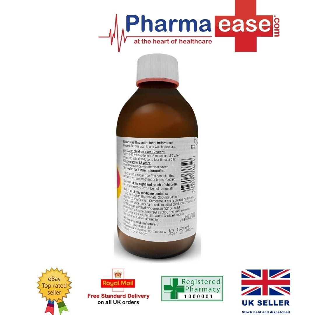 Peptac Peppermint Relief Liquid 500ml - Heartburn Acid Reflux ...