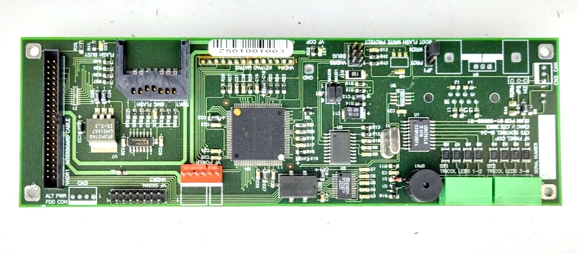 CTS SENTINEL VF PANEL COP CTS SENTINEL M-24 EMAC BLNK PCB 01-90000-R1 ...