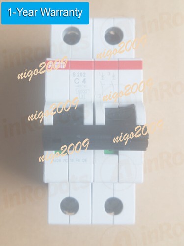 1PC miniature circuit breaker S202-C4 2P 4A #F10 | eBay.de