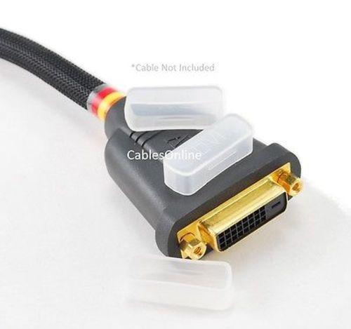 10-PACK DVI Video Port Jack Snap-In Dust Cover, CablesOnline CV-U01 | eBay