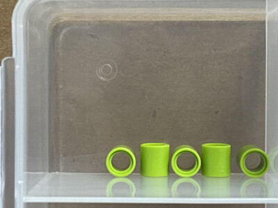 LEGO Parts - Lime Technic, Liftarm Thick 1 x 1 (Spacer) - No 18654 ...