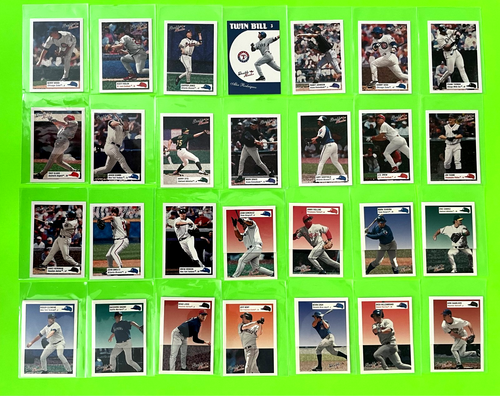 2003 FLEER DOUBLE HEADER BASEBALL 28 CARDS /JETER, A-ROD, ICHIRO ...