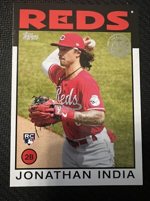 2021 Topps Update JONATHAN INDIA #86B-19 RC Rookie 1986 35th ...