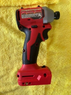 Milwaukee 3651-20 M18 Brushless 1/4" Hex 3-Speed Impact Driver***Tool ...
