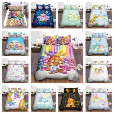 Care Bears Duvet Cover Home Textiles Single Double Queen King Bedding ...
