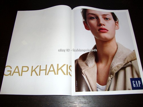 vintage GAP 2-Page Magazine PRINT AD Spring 1999 VIVIEN SOLARI | eBay