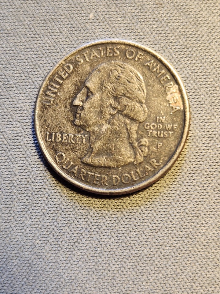 Major US State Quarter Error - Complete Worn Die on Improperly Annealed ...