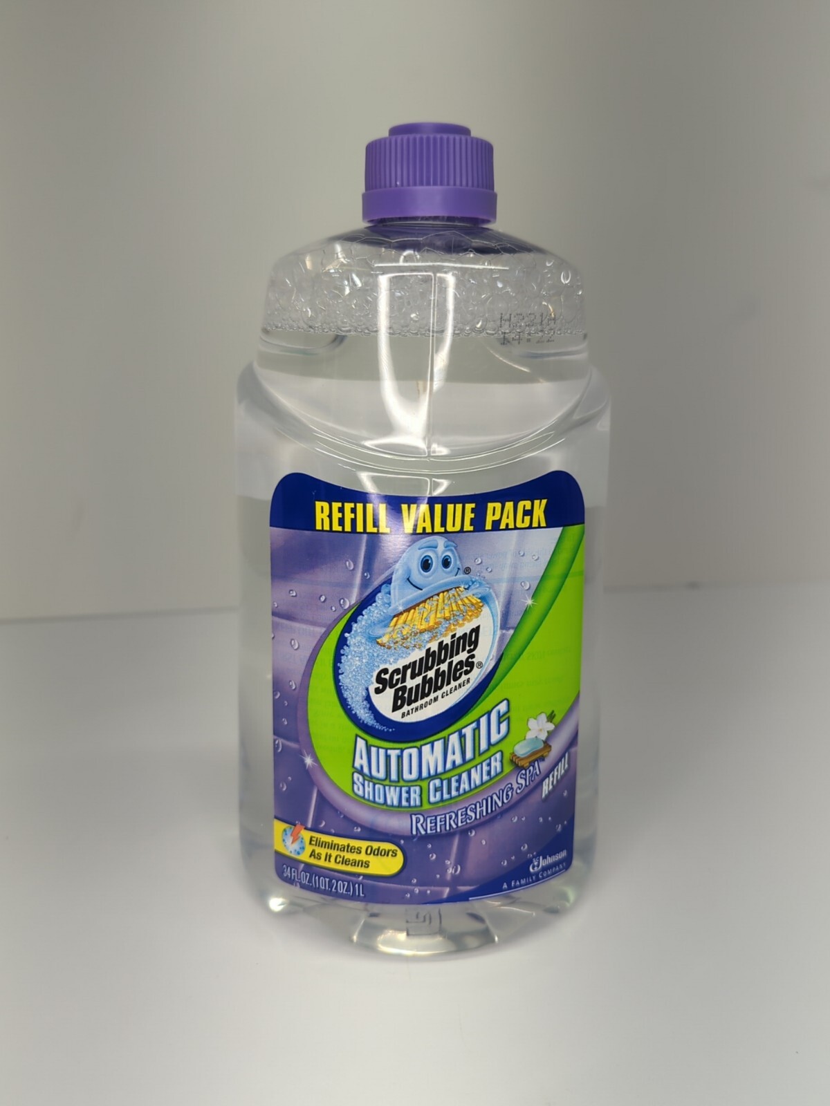 Scrubbing Bubbles Automatic Shower Cleaner Refill 34 FL OZ Refreshing ...