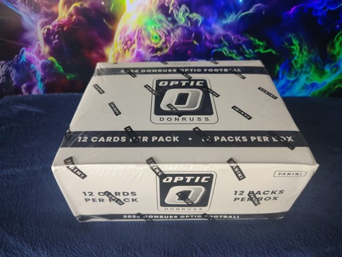 2024 Panini Donruss Optic NFL Football Factory Sealed Fat Pack Cello ...