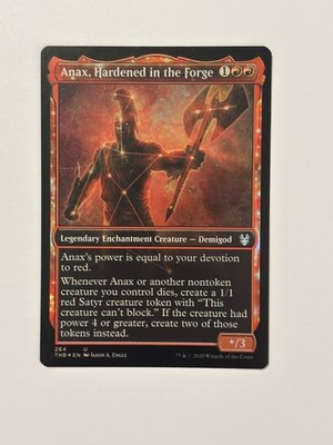 Anax, Hardened in the Forge (Showcase) Theros Beyond Death Foil MTG ...