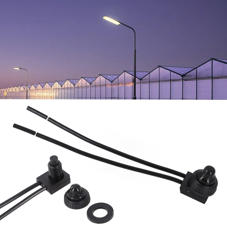 UL Certified 12V Waterproof Push Button On/Off Switch for Home ...