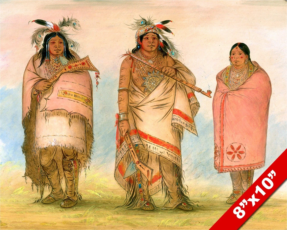 Native American Family Painting