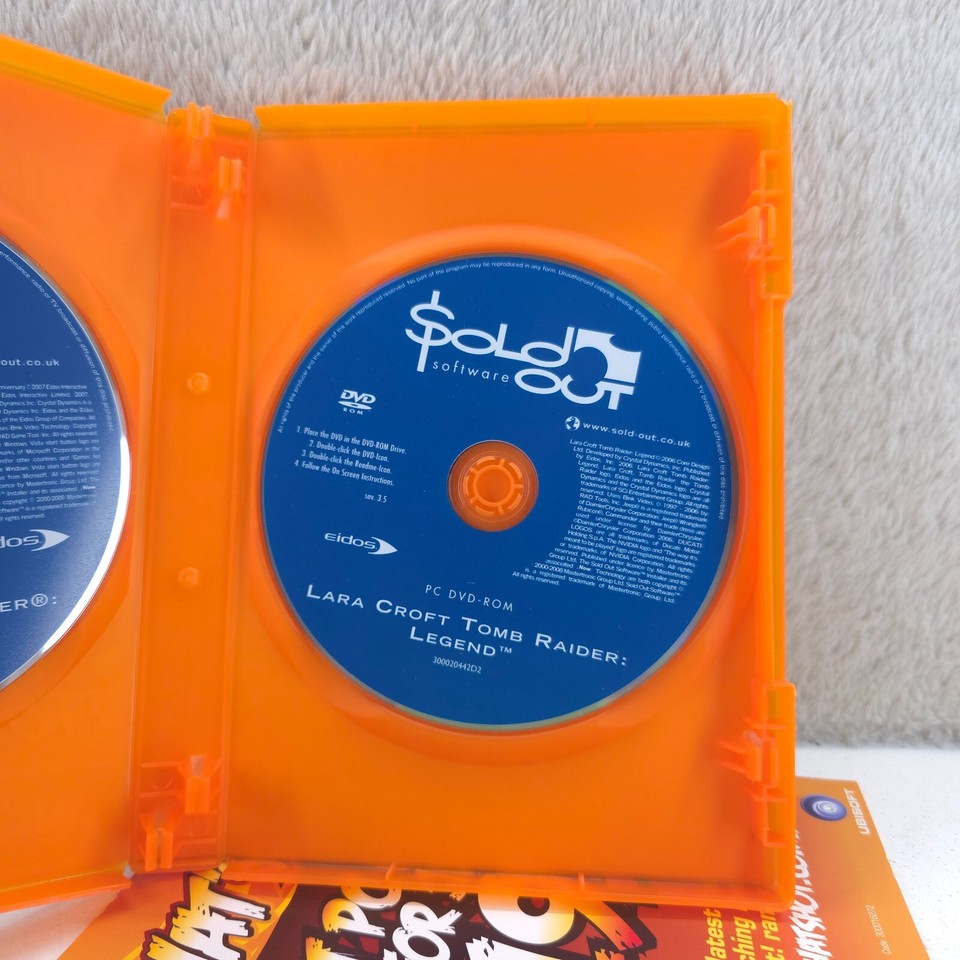 Tomb Raider 2 in 1 Anniversary & Legend (PC DVD) Tested Complete Free ...
