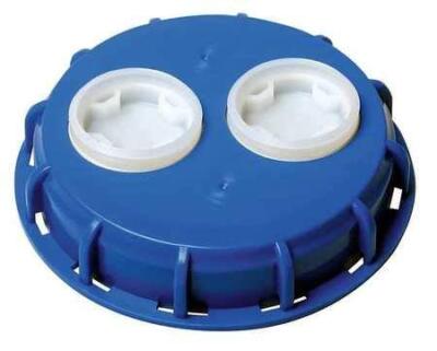 IBC Cap Polypropylene Blue 6 in. W | eBay