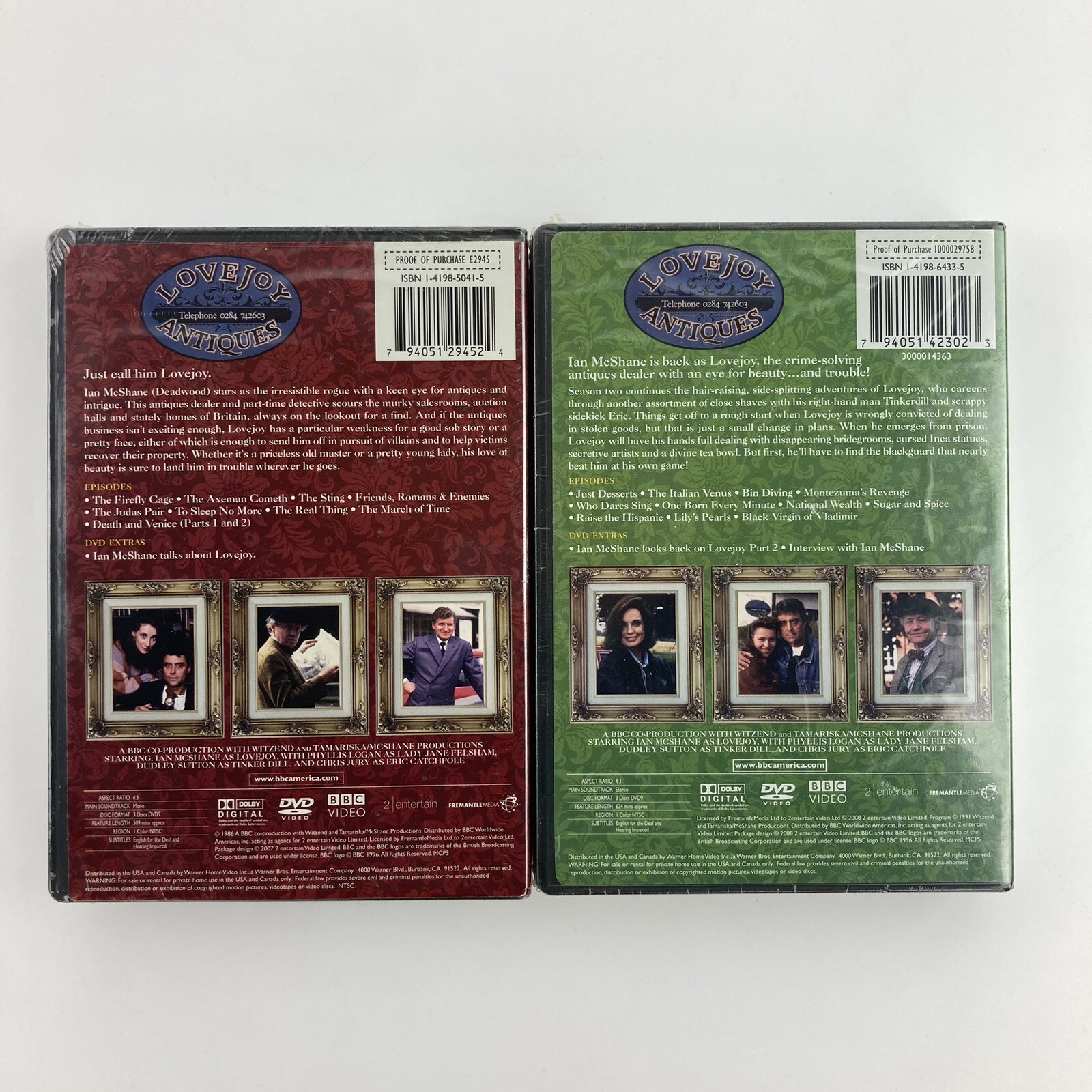 Lovejoy: Series 1 (DVD, 2007, 3-Disc Set) for sale online | eBay