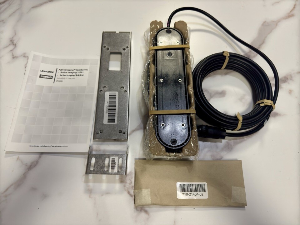 New Open Box Lowrance/Navico 3-in-1 Active Imaging Transducer 000-14489 ...