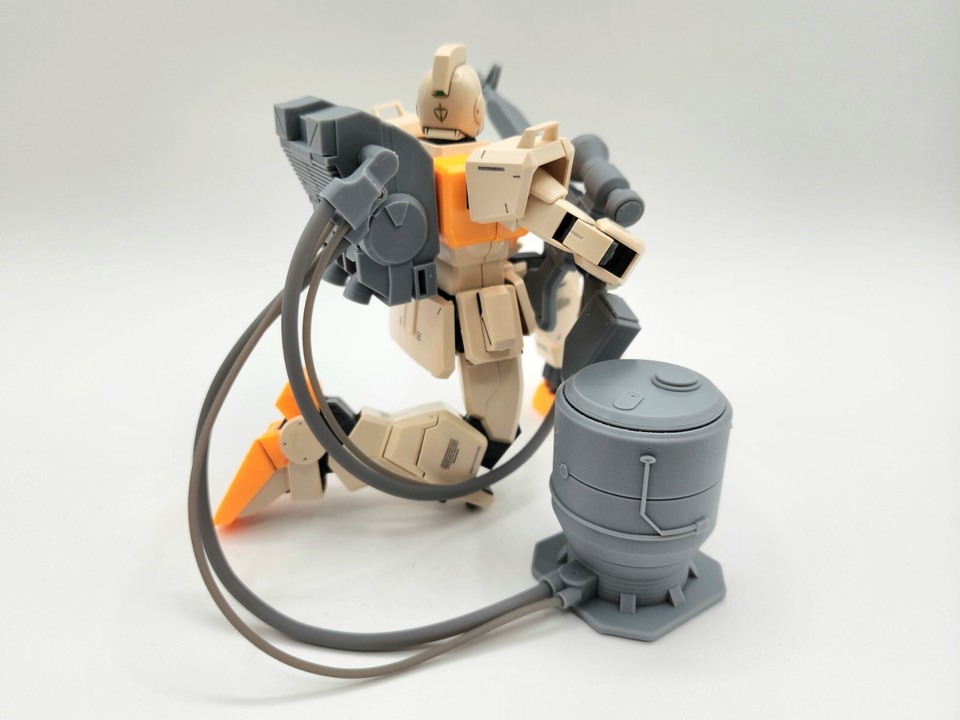 GM Sniper Beam Rifle and Generator (Resin Conversion Kit - HG, MG Scale ...