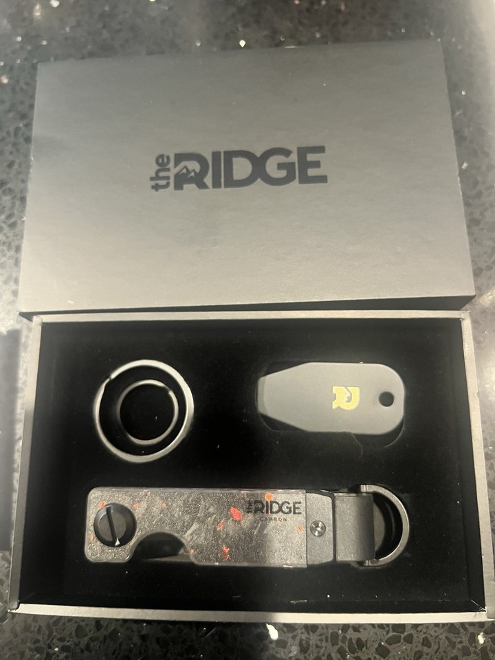 Ridge Key Case Stainless Steele Bolt Key Ring New In Box | eBay