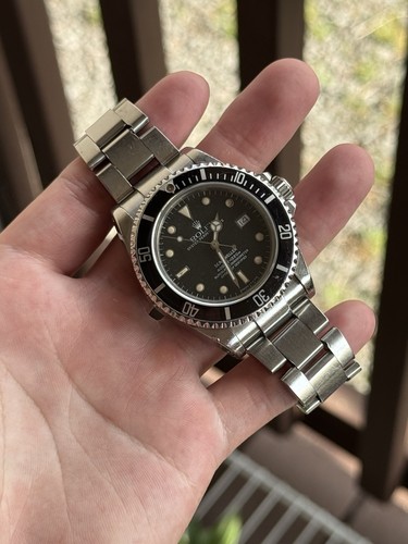 Rolex Sea-Dweller 16660 Triple Six Black Dial Steel Oyster 40mm Watch ...