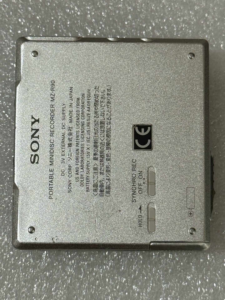 Sony MZ-R90 Portable Minidisc Player Recorder(MD Walkman DiGITAL ...