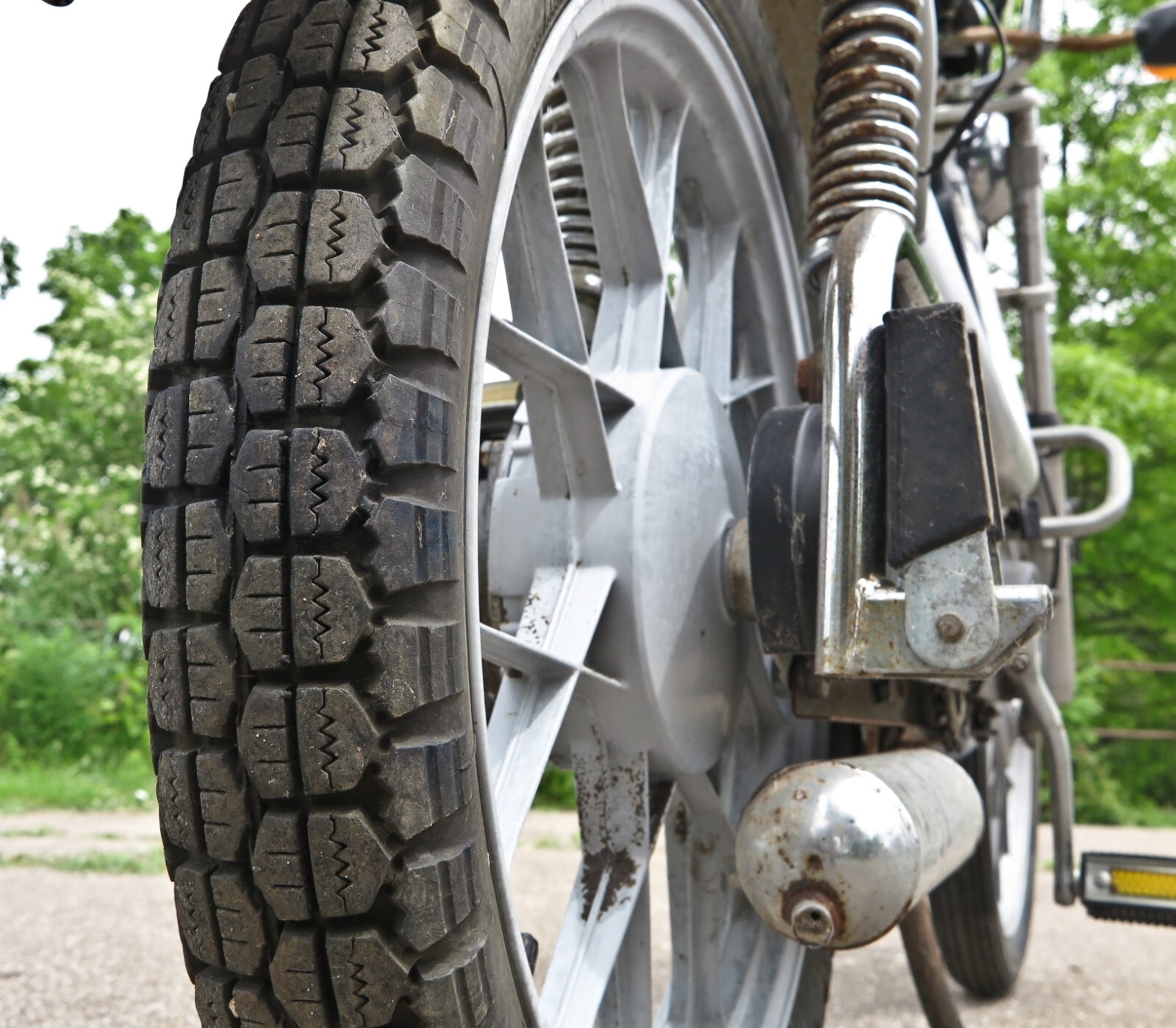 Vtg 1979 Vespa Piaggio GRANDE Project Moped 50cc for Repair or ...