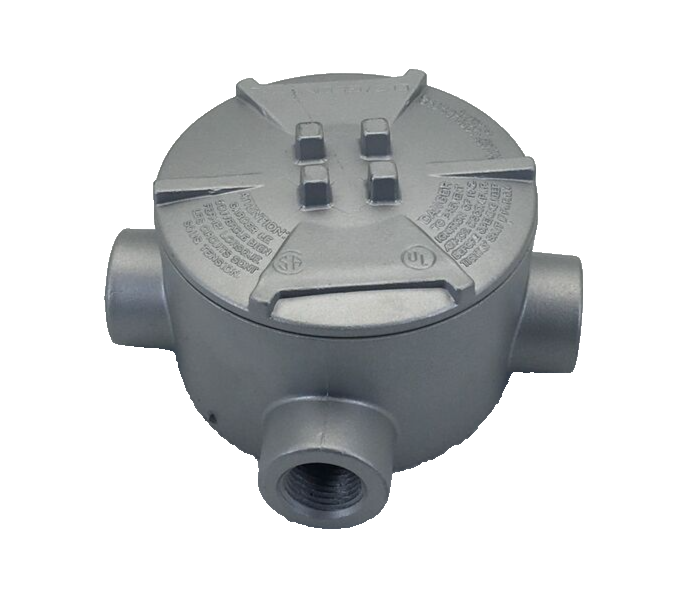 GUAX-50A OZ-GEDNEY 1/2-INCH HAZARDOUS LOCATION CONDUIT OUTLET BOX ...