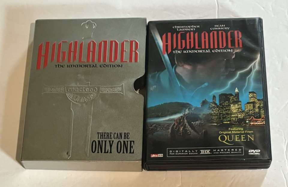 Lot 5 Highlander TV Series Season 2-5 DVD Box Sets; Immortal Ed/Queen ...