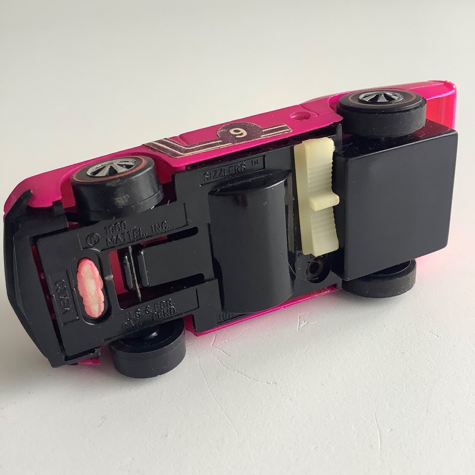 Hot Wheels Redline UK Mattel Sizzlers Hot Pink Boss 302 Cube 1970 ...