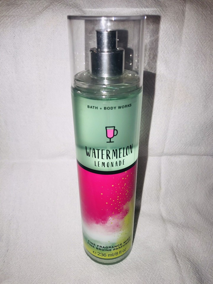 Bath Body Works WATERMELON LEMONADE Fine Fragrance Mist 8 Oz Full Size ...