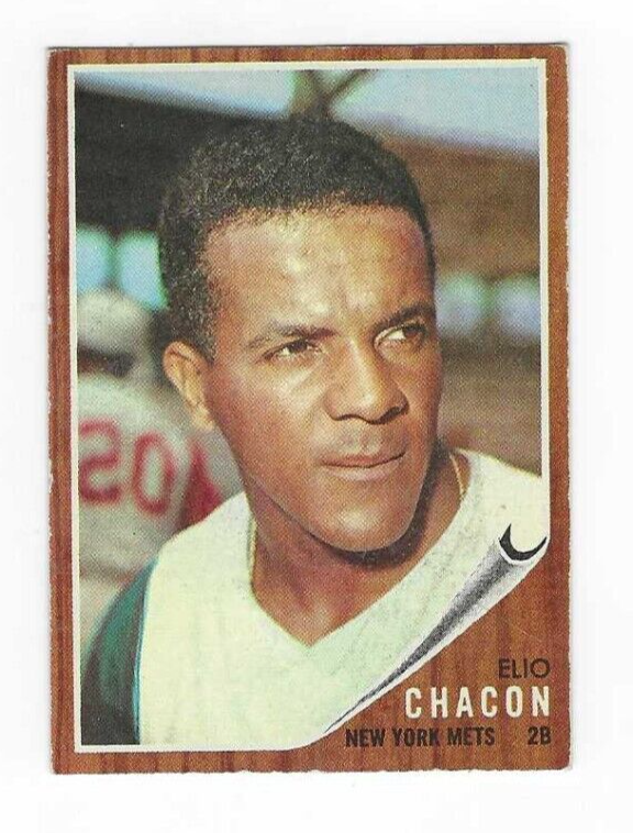 1962 TOPPS ELIO CHACON #256 NEW YORK METS | eBay