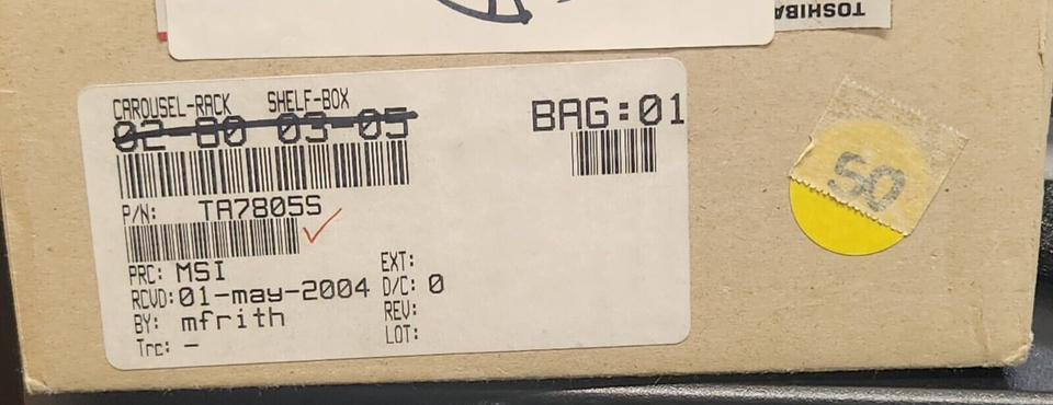 (1 PC) TA7805S TOSHIBA THREE TERMINAL POSITIVE VOLTAGE REGULATORS | eBay